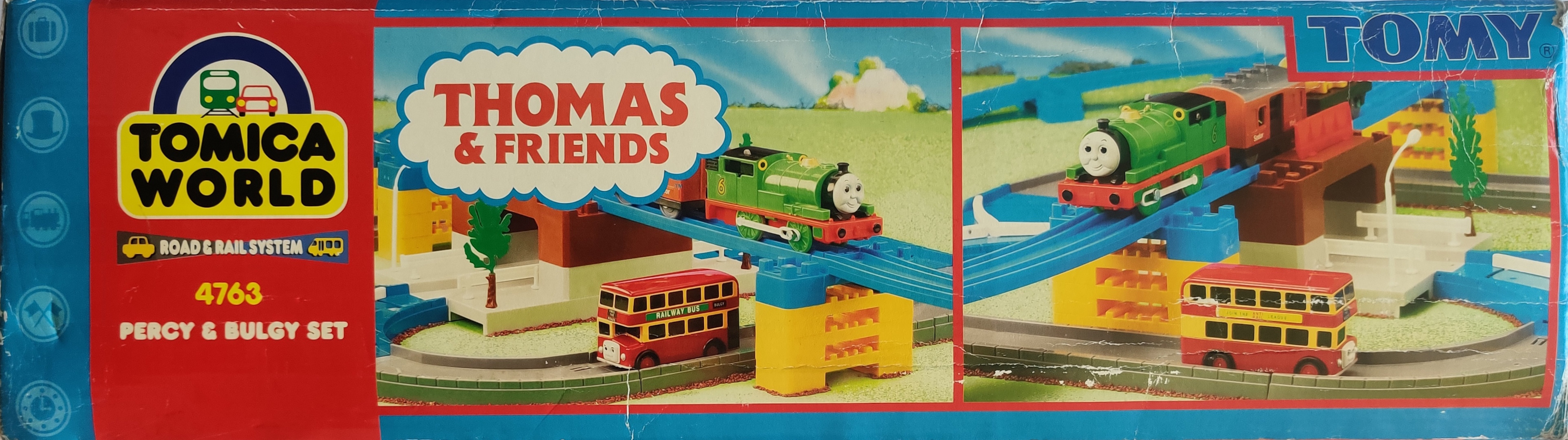 Tomica World Percy and Bulgy Set